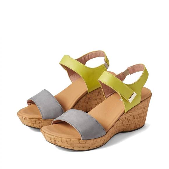 Naot | Shoes | New Naot Summer Platform Wedge In Smoke Gray Nubucksoft ...